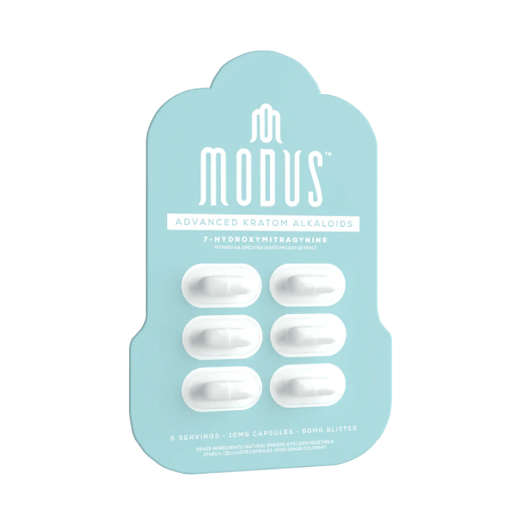 Modus 7-Hydroxy Kratom Capsules 60mg - Vegan & Lab-Tested – Hemp City USA