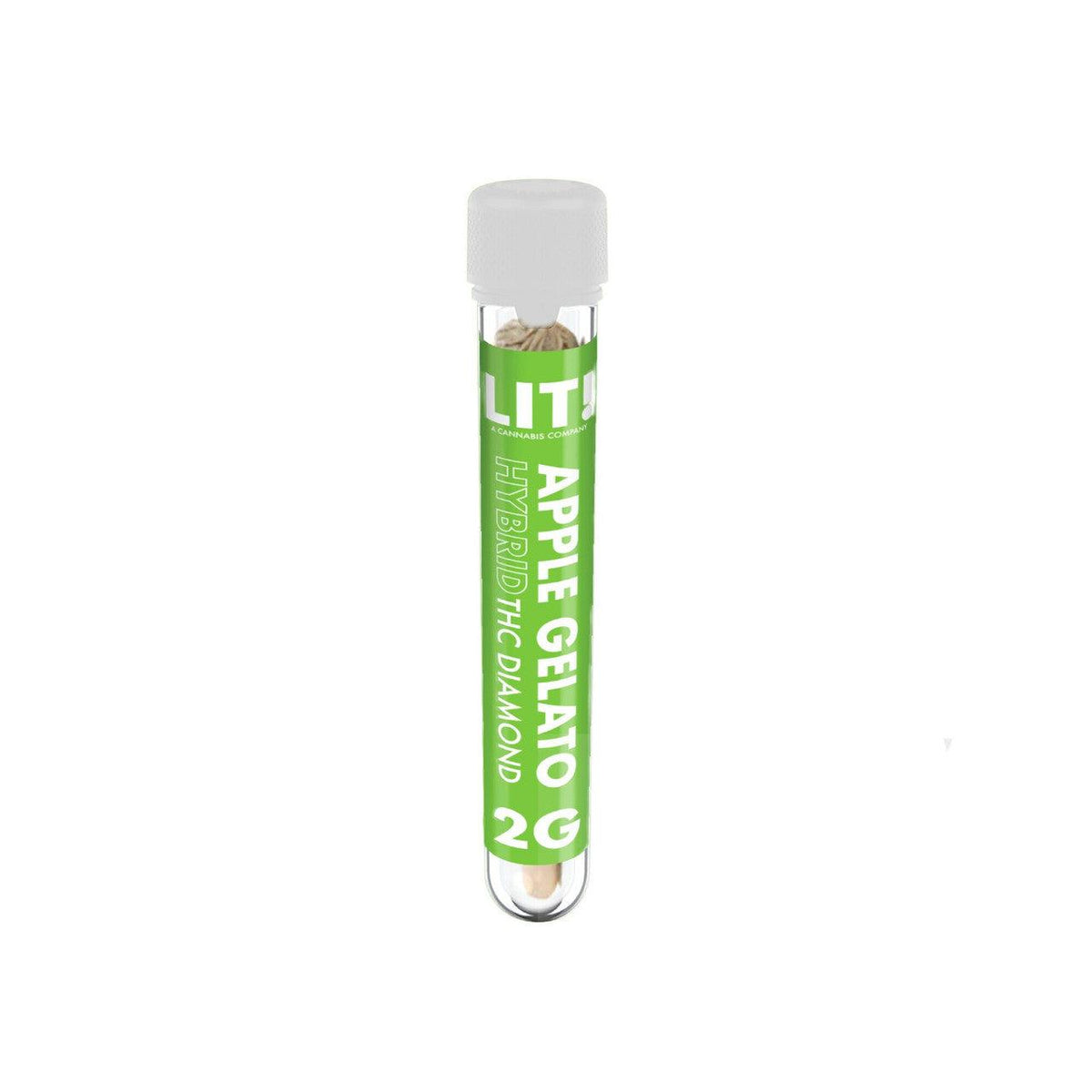 Lit! THC-A Diamonds 2G Pre Roll - Apple Gelato Flavor – Hemp City USA