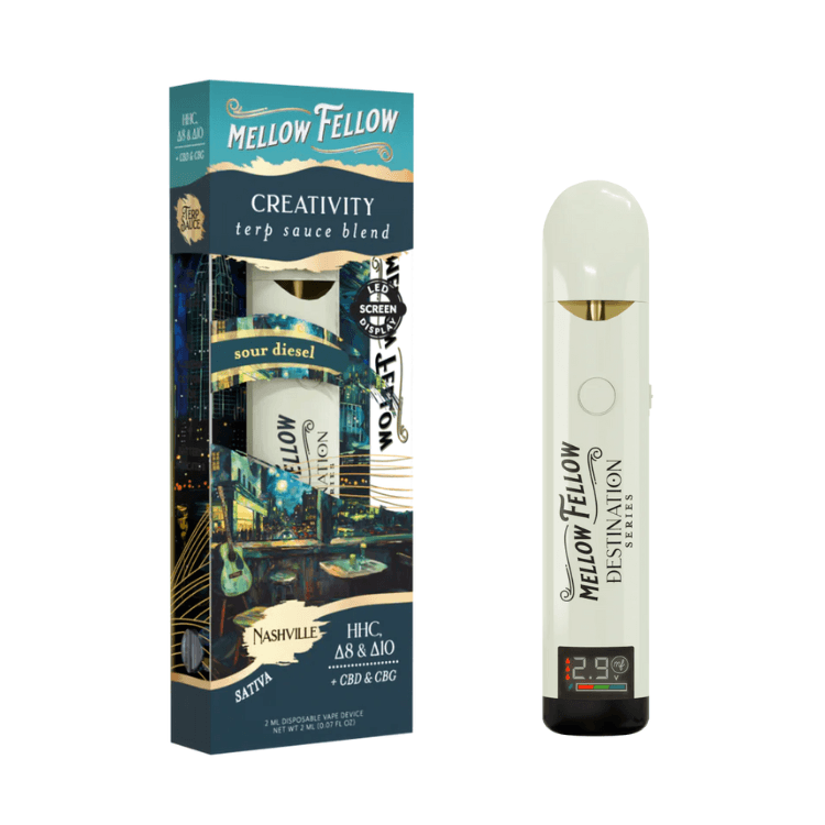 Mellow Fellow Creativity 2G Disposable Vape - Terp Sauce – Hemp City USA