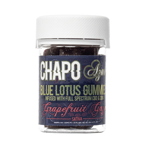 Chapo Extrax Azul Blue Lotus 5000mg CBD Gummies – Hemp City USA