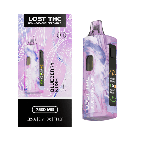 Lost THC CB9A Blend V2 7.5G Disposable Vape - Cherry Pie – Hemp City USA