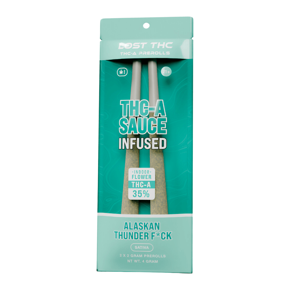 Lost Thc THC-A Sauce 4G Pre Roll Pack | Blueberry Faygo – Hemp City USA