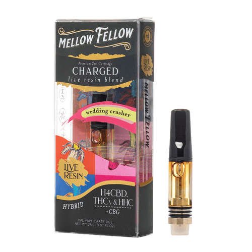 Mellow Fellow Charged Blend Live Resin 2G Vape Cartridge – Hemp City USA