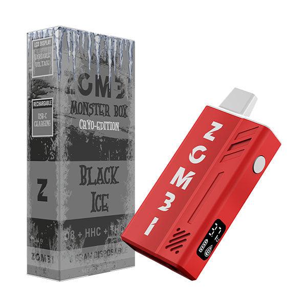 Zombi Monster Box HHC 6G Disposable Vape | Black Ice – Hemp City USA
