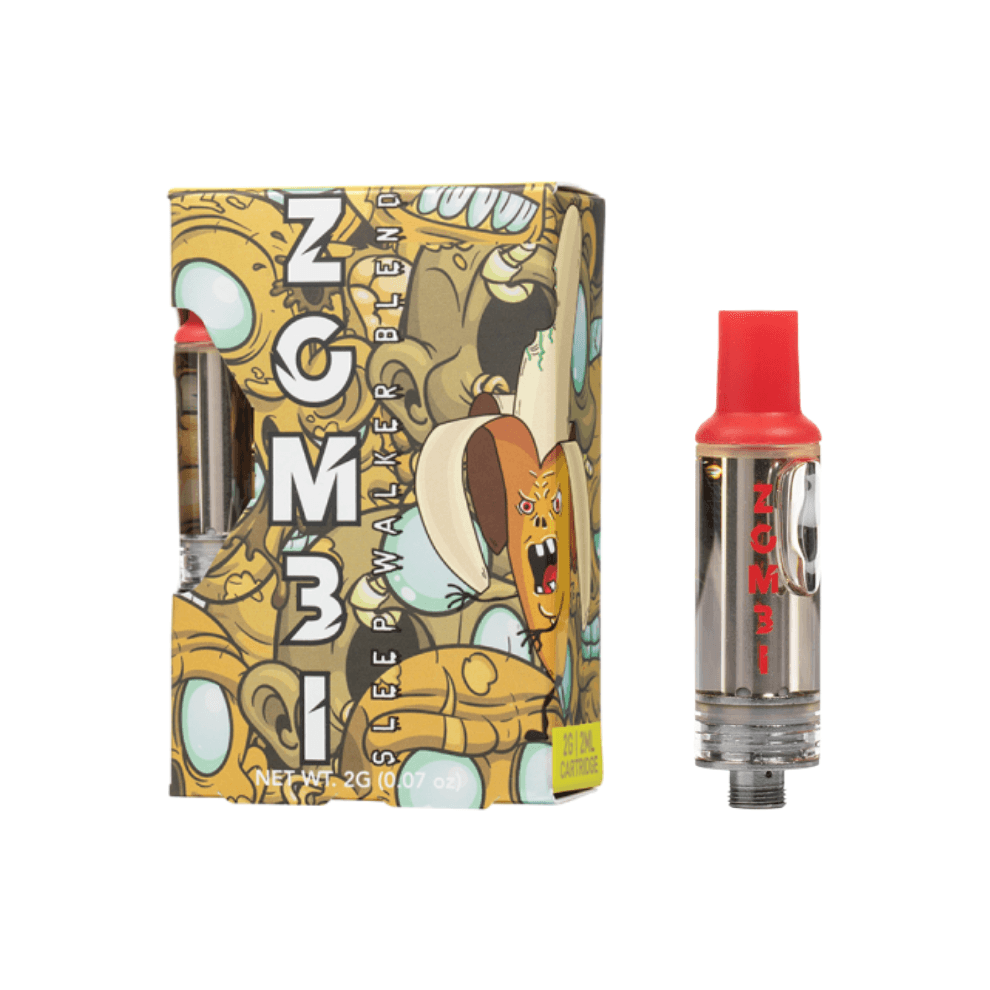 Zombi Sleepwalker 2G Vape Cartridge – Blue Wreck – Hemp City USA